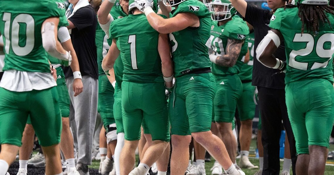 The Fighting Hawks Take Flight: University of North Dakota Football ...