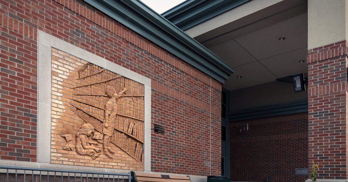 Brick Relief Structure | Visit Grand Forks