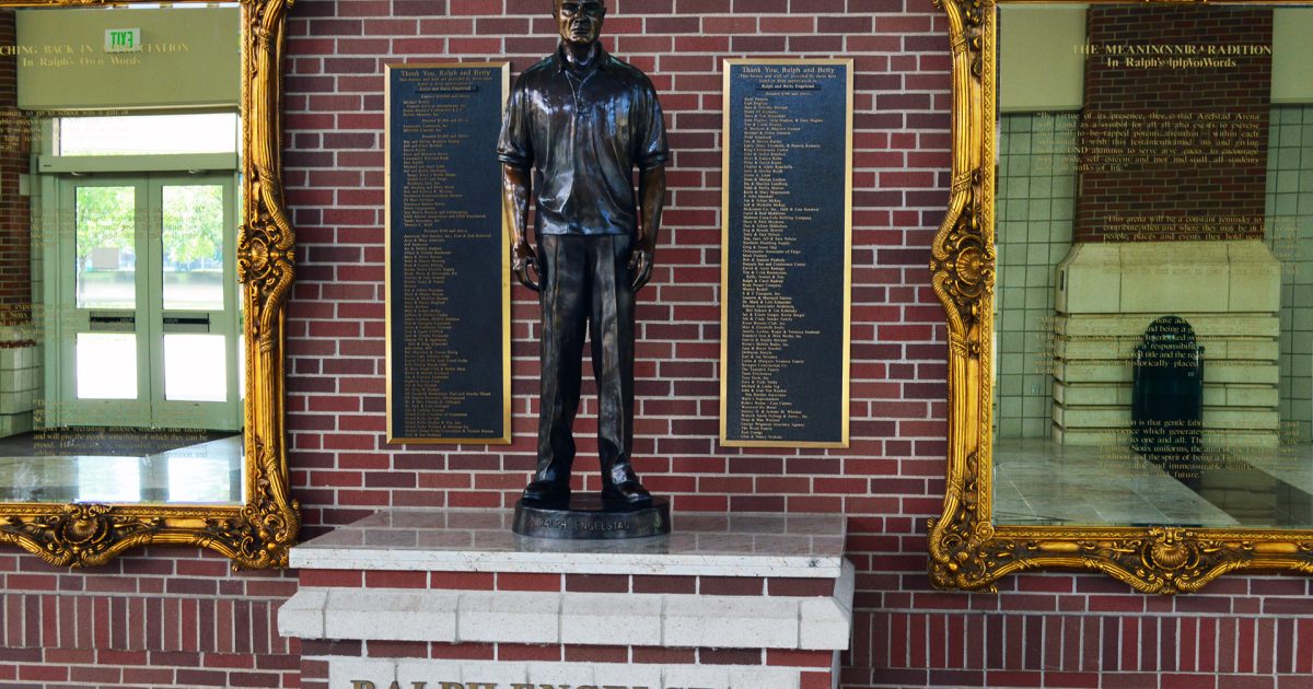 Ralph Engelstad Sculpture | Visit Grand Forks